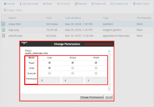 How to Change File Permissions in cPanel? - WebHostNepal Blog